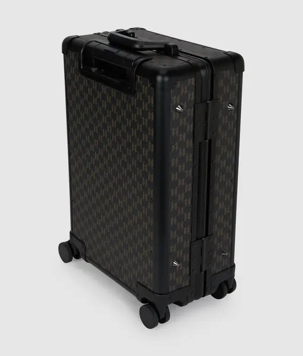 Karl Lagerfeld K/monogram Canvas Trolley Case