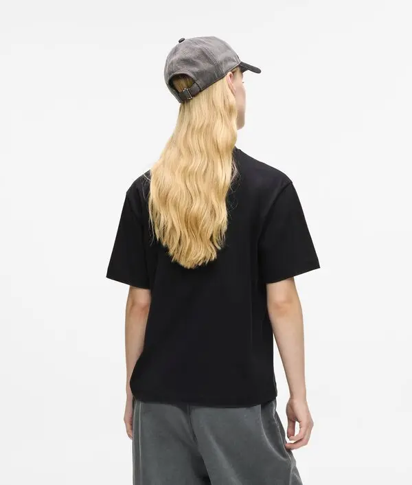KL JEANS Jeans "k Artwork" Cotton T-shirt - Black