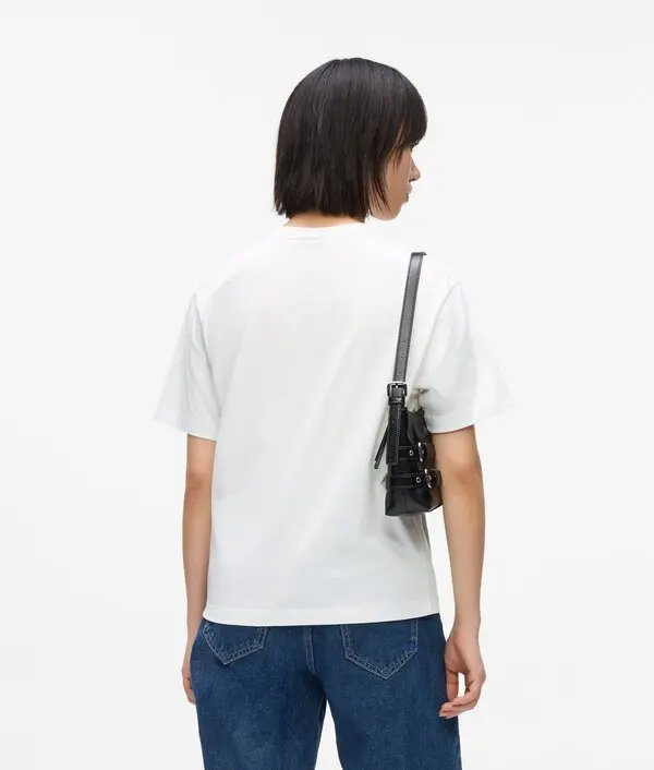 KL JEANS Jeans "k Artwork" Cotton T-shirt - White