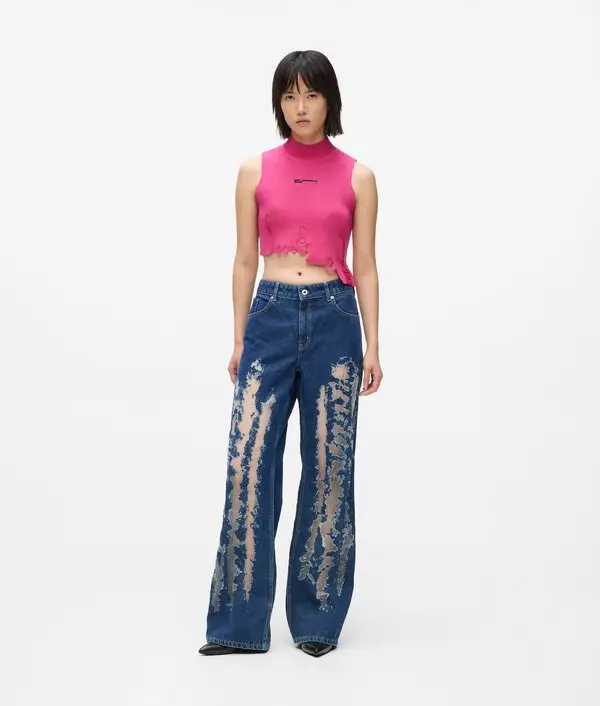 KL JEANS Jeans Distressed Relaxed Fit Jeans
