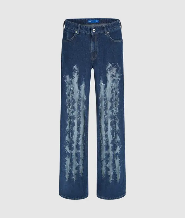 KL JEANS Jeans Distressed Relaxed Fit Jeans