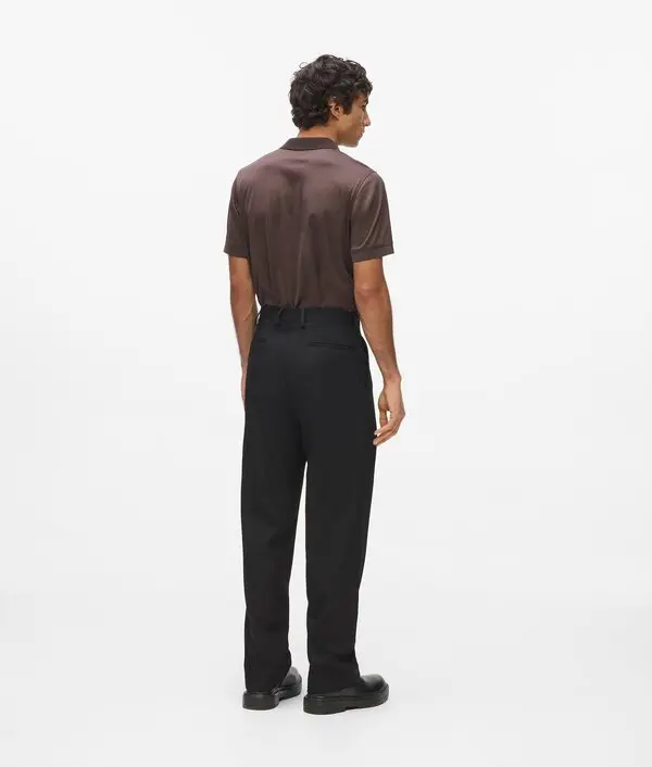 Karl Lagerfeld Tailored Double-pleat Trousers