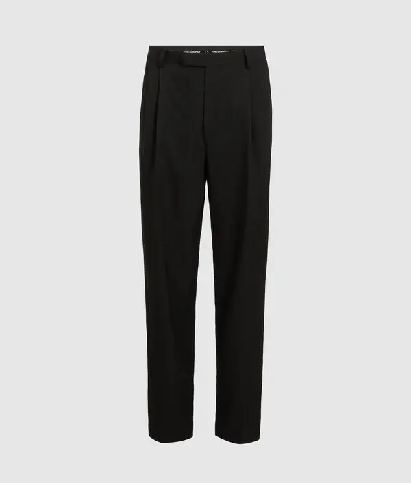 Karl Lagerfeld Tailored Double-pleat Trousers