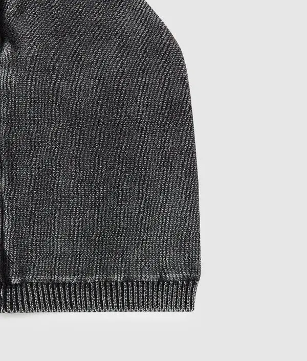 KL JEANS Jeans Washed Logo Patch Beanie