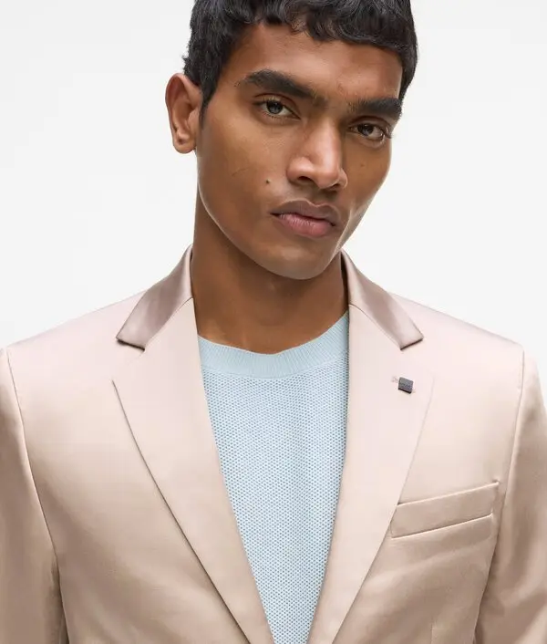 Karl Lagerfeld Satin Blazer