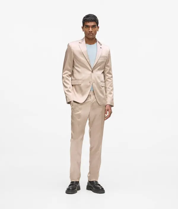 Karl Lagerfeld Satin Blazer