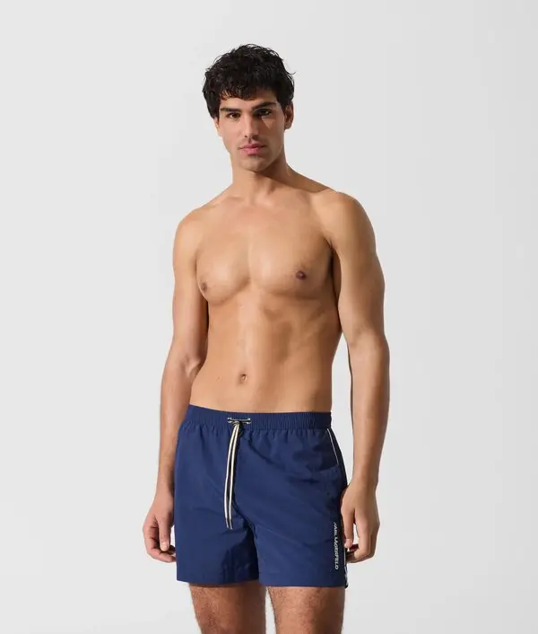 Karl Lagerfeld Nautical Short Boardshorts - Medieval Blue