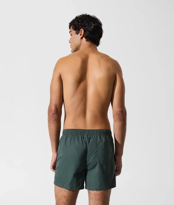 Karl Lagerfeld Vacances De Karl" Boardshorts - Deep Forest