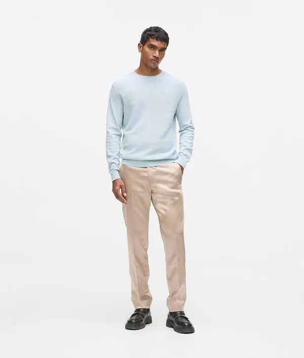 Karl Lagerfeld Satin Tailored Pants