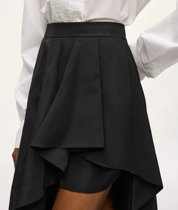 Karl Lagerfeld Structured Ruffle Skirt