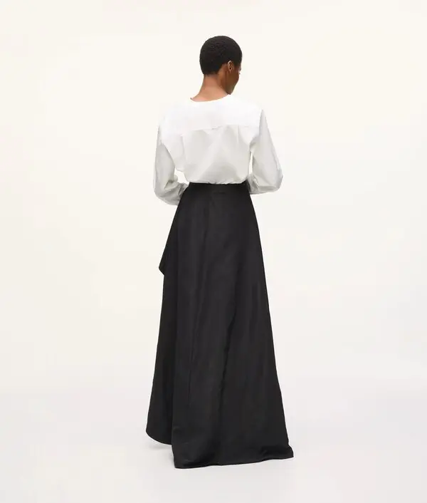 Karl Lagerfeld Structured Ruffle Skirt