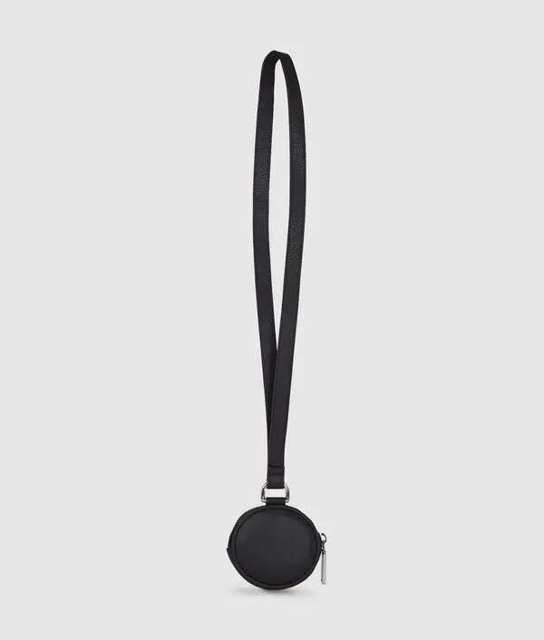 Karl Lagerfeld Rue St-guillaume Leather Pouch On Strap