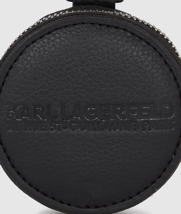 Karl Lagerfeld Rue St-guillaume Leather Pouch On Strap