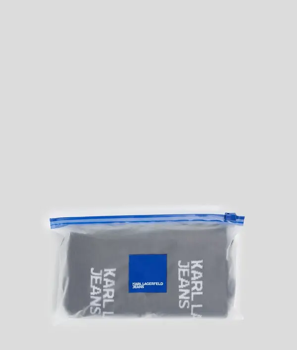 Karl Lagerfeld Logo Ribbed Socks 2-pack - Black