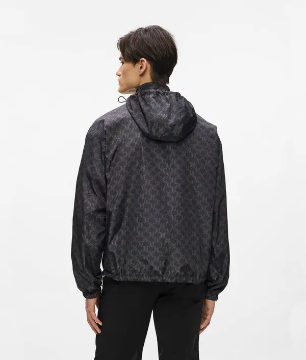 Karl Lagerfeld Hooded Reversible Blouson Jacket