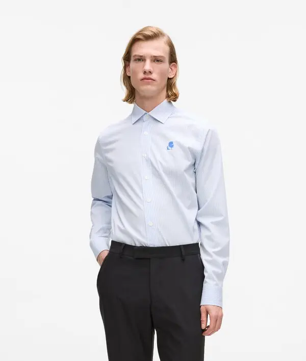 Karl Lagerfeld Kameo Classic Shirt - Light Blue