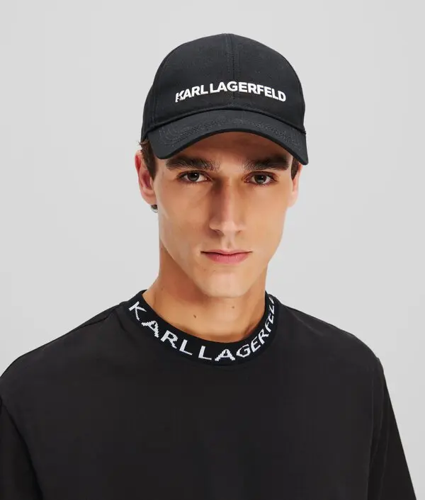 Karl Lagerfeld K/essential Cap - Black