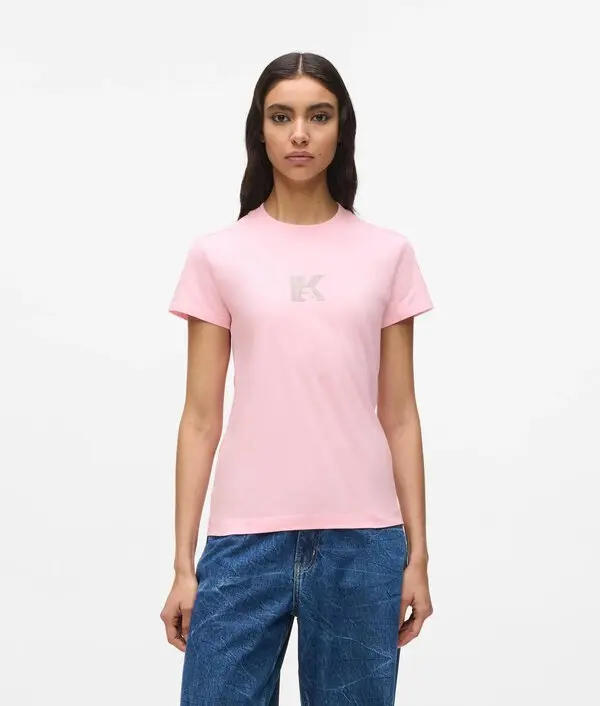 KL JEANS Slim Fit K Logo T-shirt - Fairytale