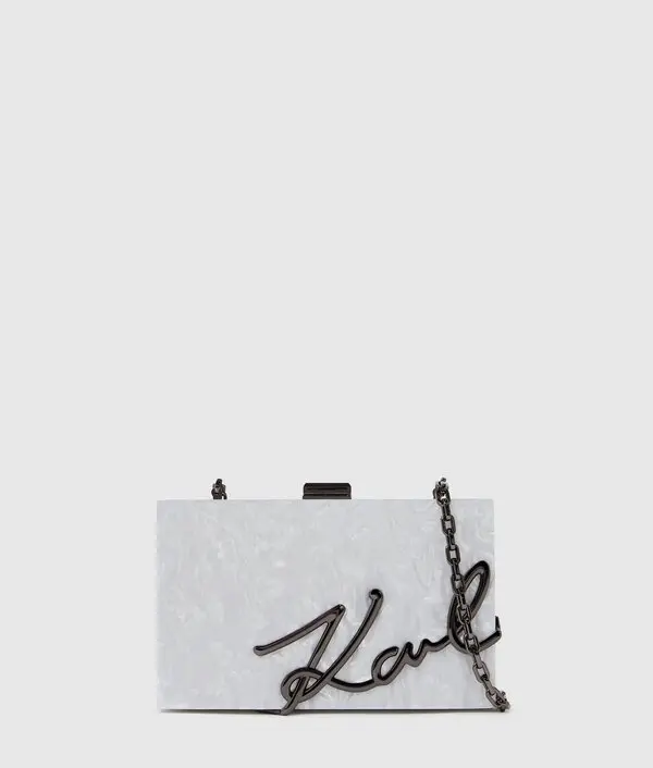 Karl Lagerfeld K/soirée Clutch - Off White