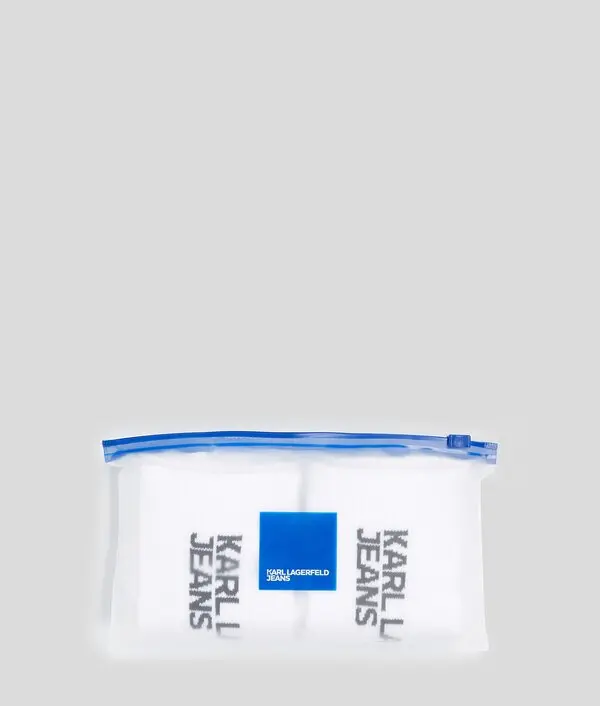 KL JEANS Jeans Logo Socks 2-pack - White