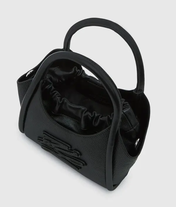 Karl Lagerfeld K/autograph Patch Mini Tote Bag - Black-nickel