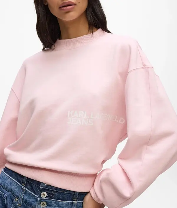 KL JEANS Jeans Ruched Sleeve Sweatshirt