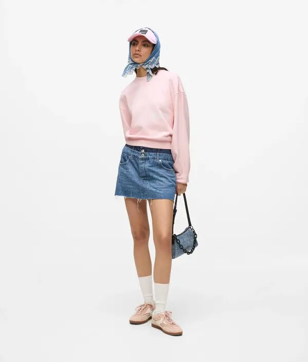 KL JEANS Jeans Ruched Sleeve Sweatshirt