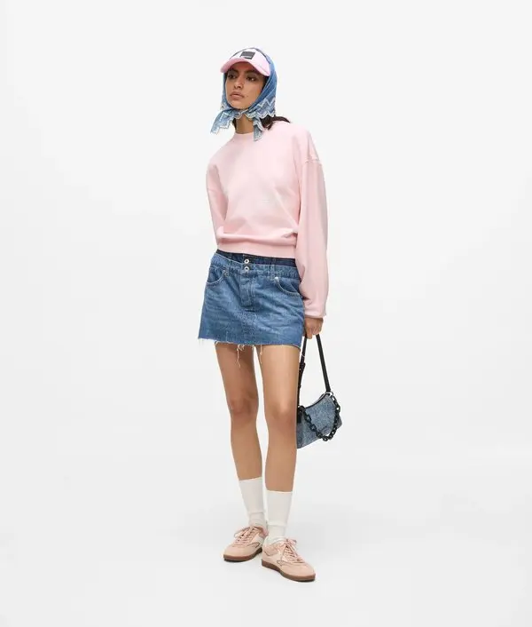 KL JEANS Jeans Ruched Sleeve Sweatshirt