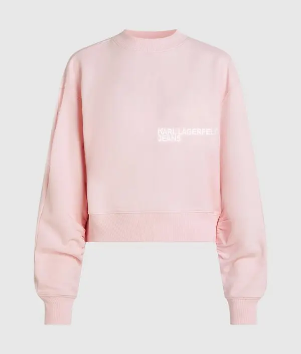 KL JEANS Jeans Ruched Sleeve Sweatshirt