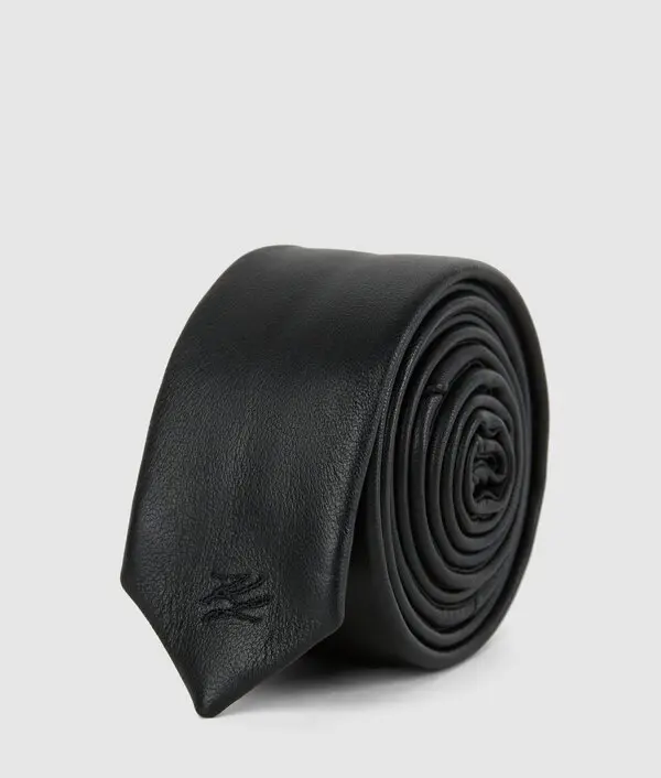 Karl Lagerfeld Leather Tie