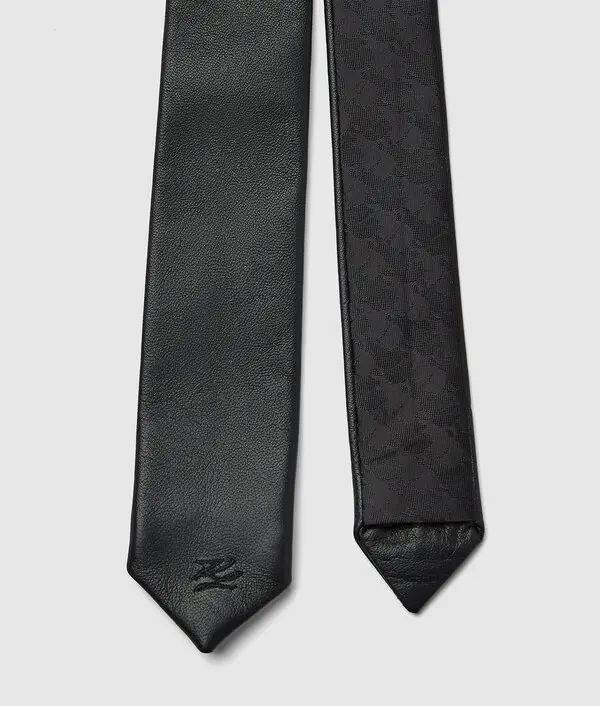 Karl Lagerfeld Leather Tie
