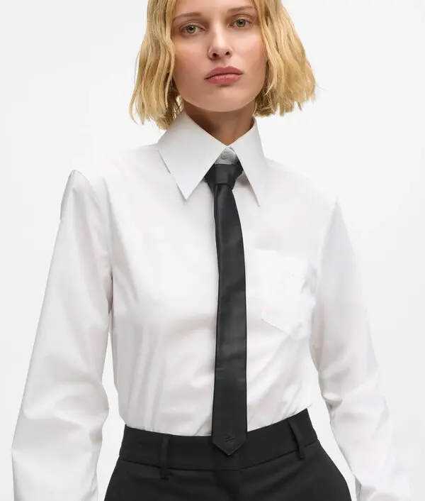 Karl Lagerfeld K/autograph Leather Tie
