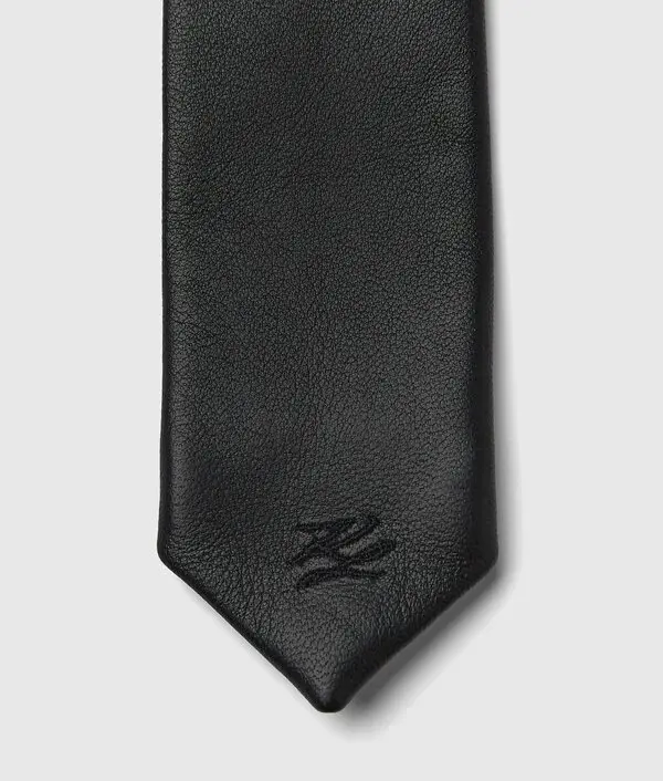 Karl Lagerfeld K/autograph Leather Tie