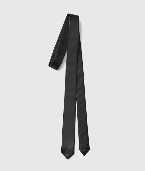 Karl Lagerfeld K/autograph Leather Tie