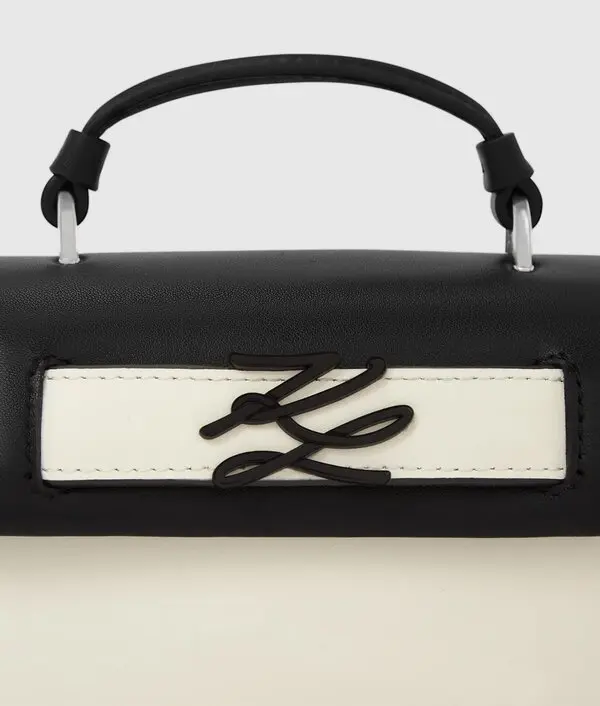 Karl Lagerfeld K/autograph Nano Color-block Bag