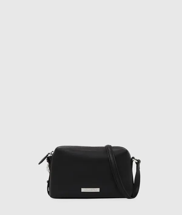 Karl Lagerfeld Ikon Smooth Camera Bag - Black