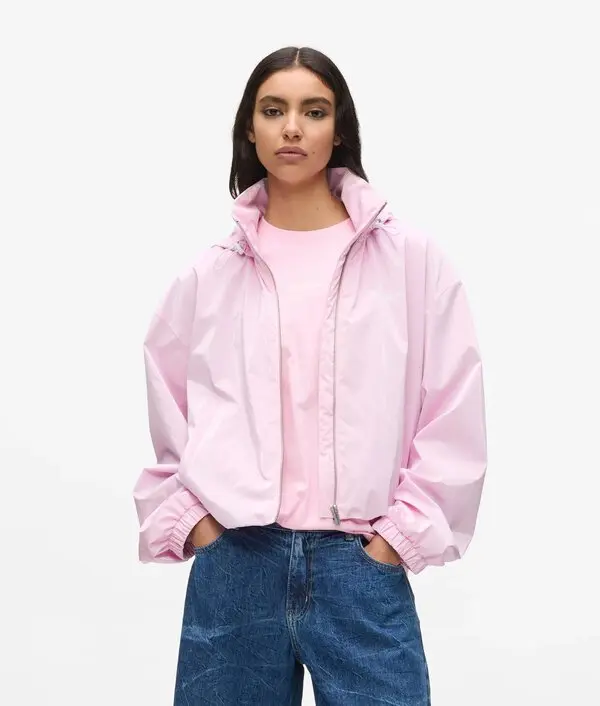 KL JEANS Shiny Hooded Jacket - Fairytale