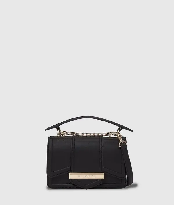 Karl Lagerfeld K/nova Small Crossbody Bag - Black/gold