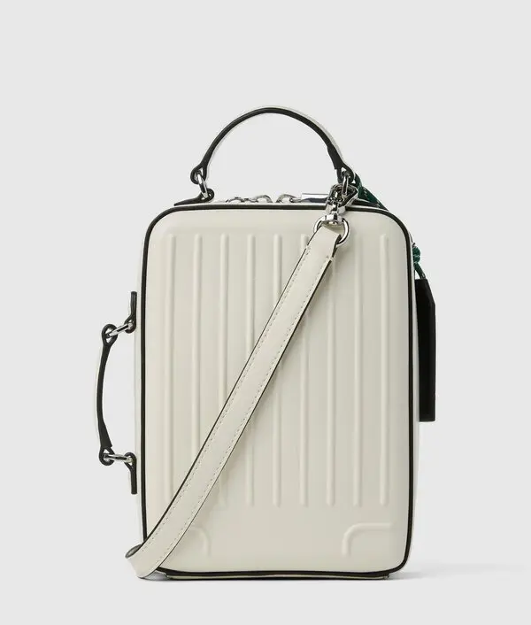 Karl Lagerfeld Ikon Choupette Crossbody Suitcase Bag