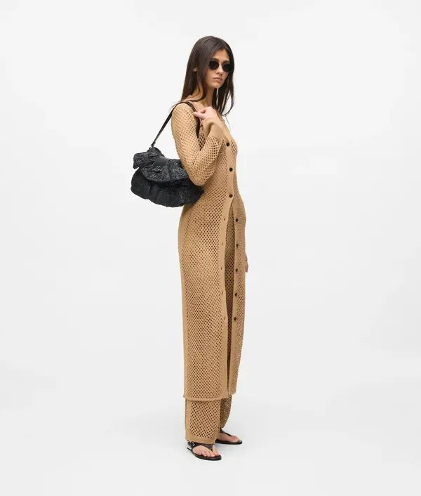 Karl Lagerfeld K/signature Ruffle Shoulder Bag