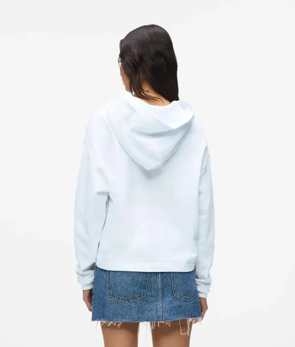 KL JEANS Jeans Regular Fit K Logo Hoodie - White