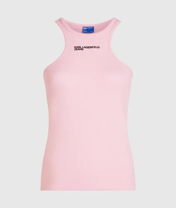 KL JEANS Jeans Ribbed Logo Tank Top - Fairytale