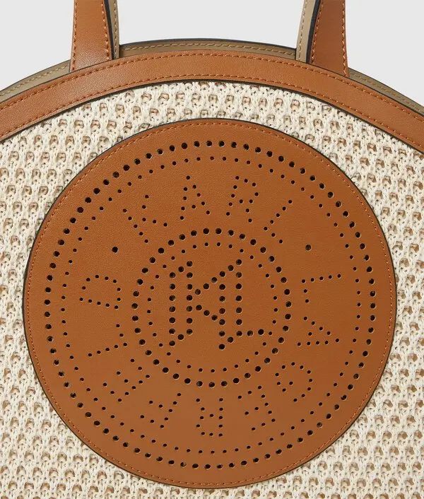 Karl Lagerfeld K/circle Small Mesh Tote Bag - Natural-tan