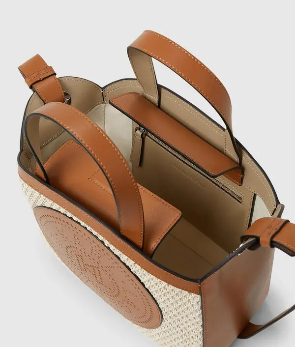 Karl Lagerfeld K/circle Small Mesh Tote Bag - Natural-tan