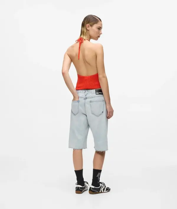 KL JEANS Jeans Relaxed Longline Denim Shorts