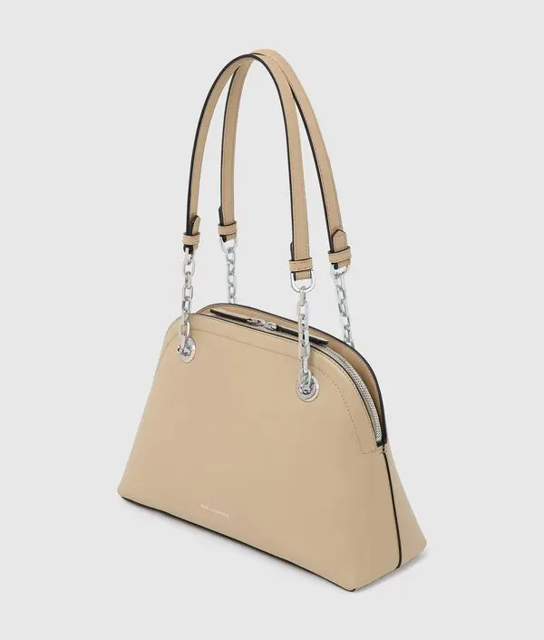 Karl Lagerfeld K/autograph Medium Bowling Bag - Safari