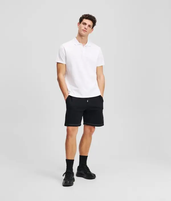 Karl Lagerfeld Kameo Polo Shirt - White
