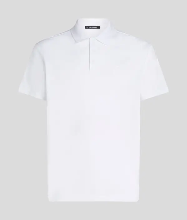 Karl Lagerfeld Kameo Polo Shirt - White
