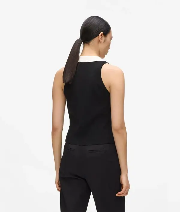 Karl Lagerfeld Tailored Knit Top