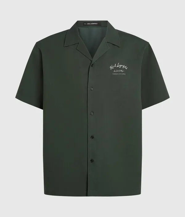 Karl Lagerfeld Short-sleeved Côte D'azur Shirt